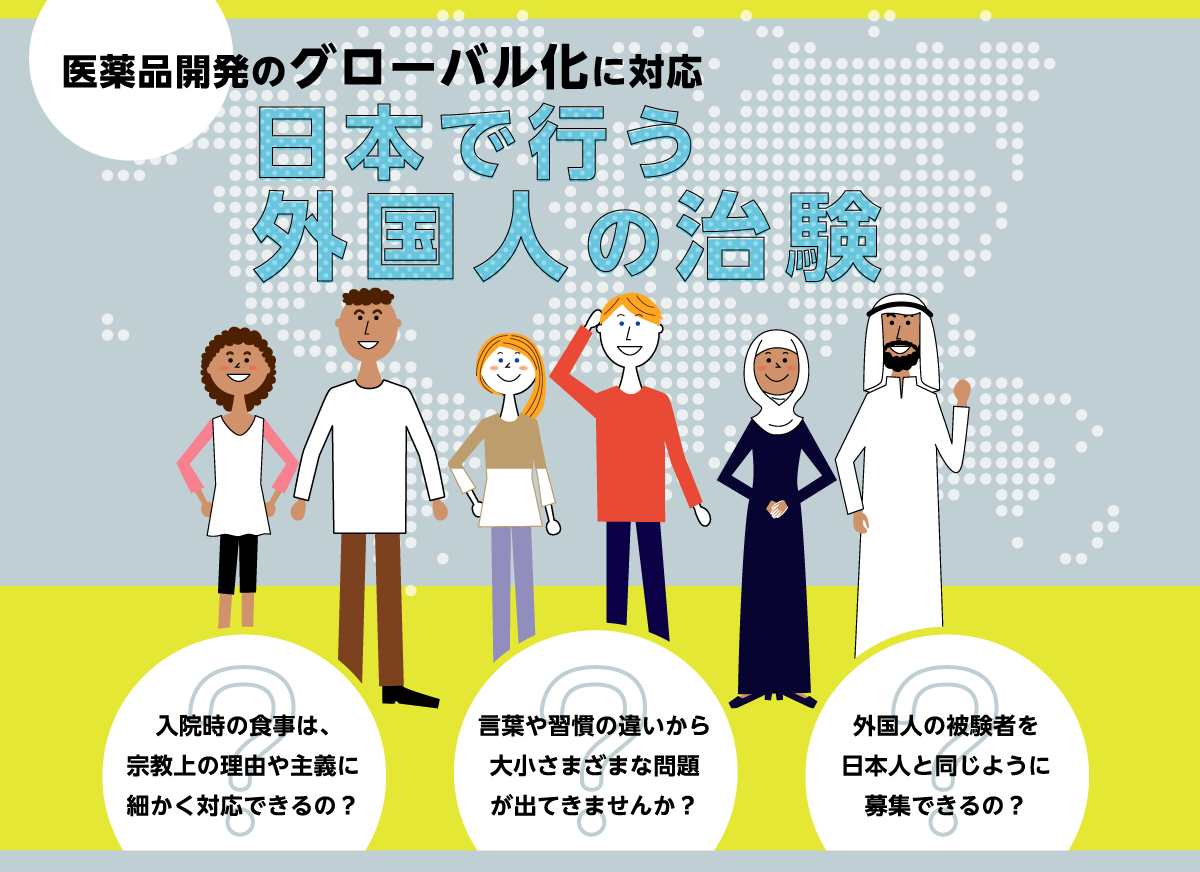 日本で行う外国人の治験｜インクロム | InCROM